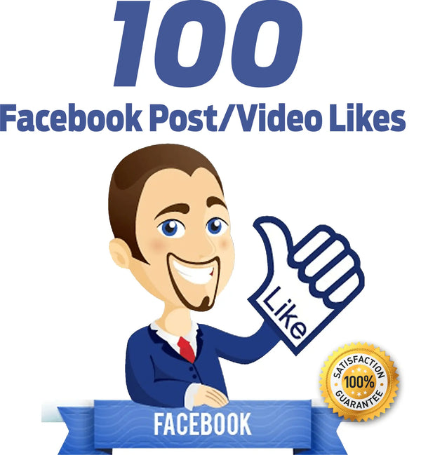 Buy Facebook Post and Video Likes | Real Likes delivered Instantly