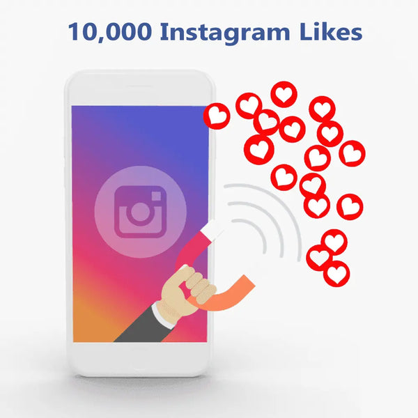 Compre 10,000 Me gusta de Instagram baratos en minutos entregados