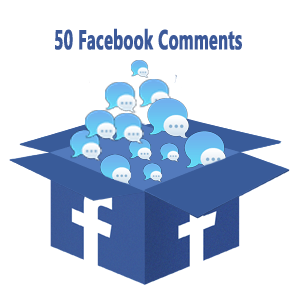 Buy 50 Facebook Custom Comments - Instant Delivery